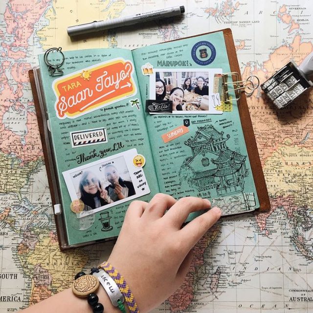 Traveler s Notebook Scrapbook Idea Scrapbooking Daily
